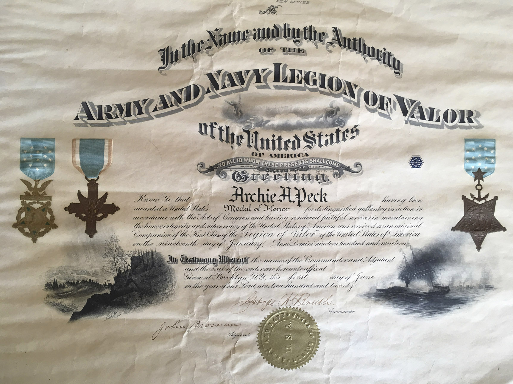 Remembering A Hero: Archie A. Peck | News, Sports, Jobs - Post Journal